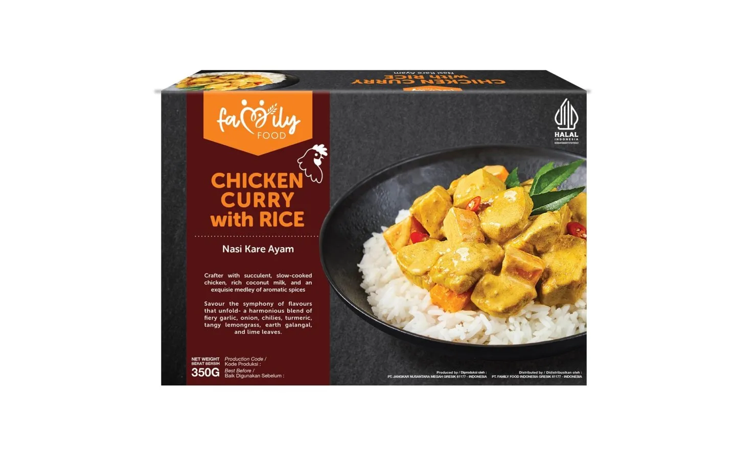 Nasi Kare Ayam | Maincourse | Family Food Indonesia